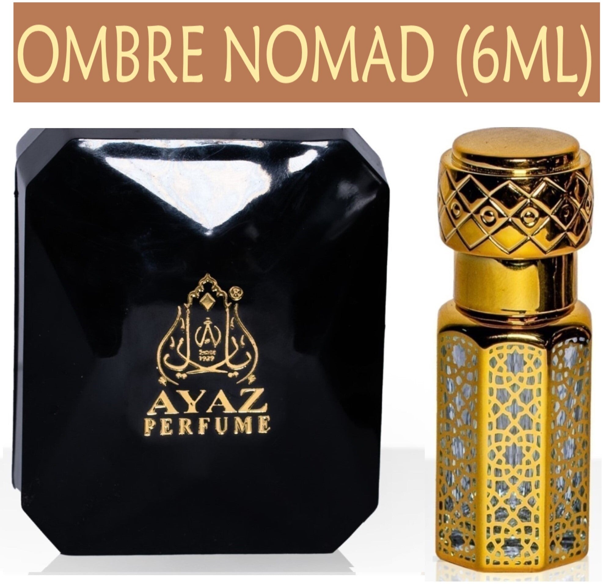 Ayaz Perfume Ombre Nomade | Notes of Oud, Amber & Smoky | Unisex Fragr